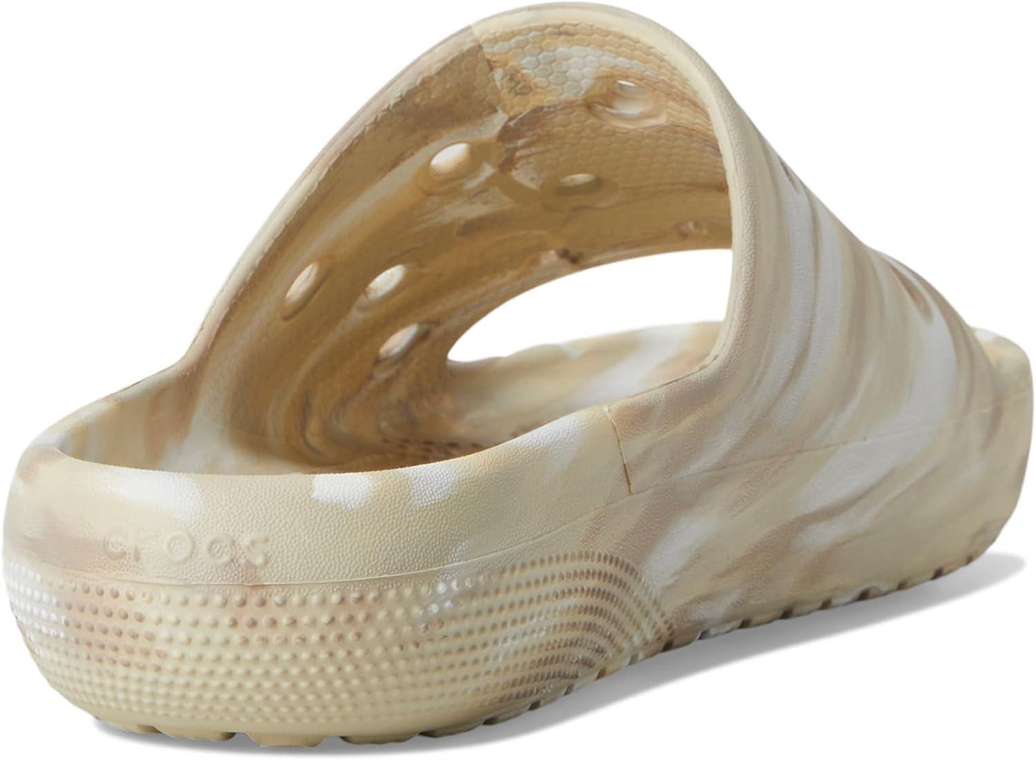 Crocs unisex-adult Classic Slide 2.0(Bone/Multi) - Crocs