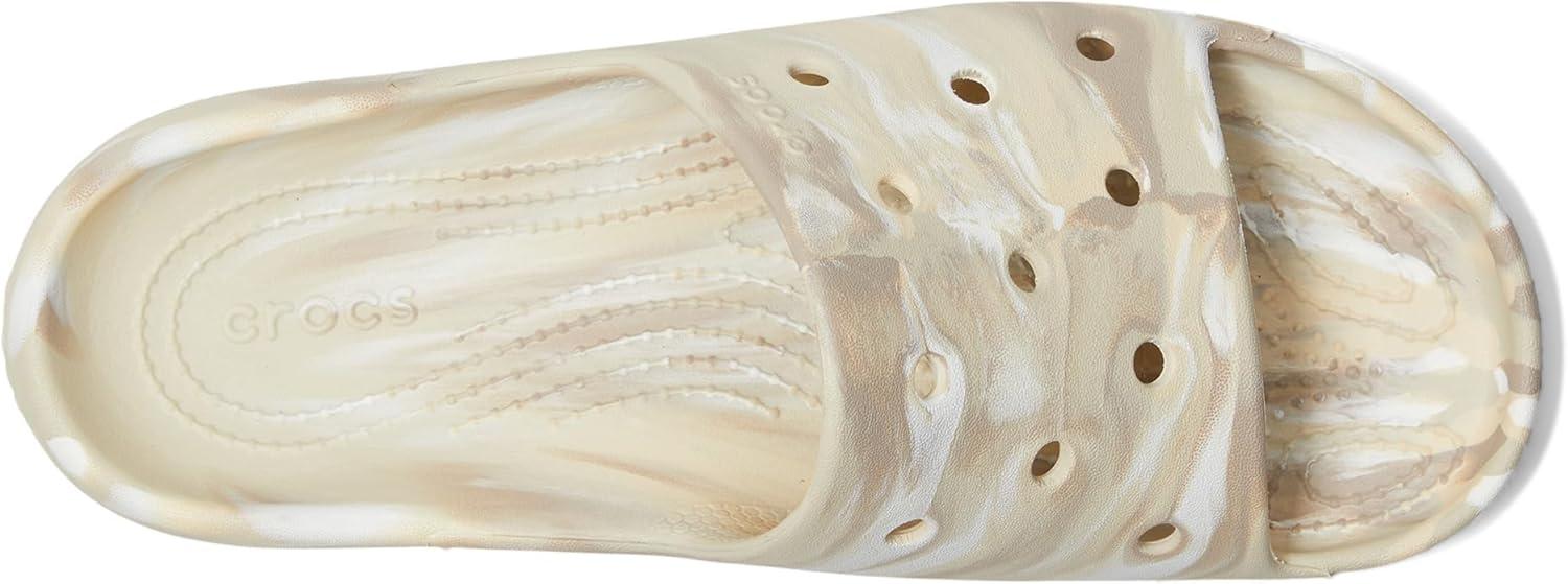 Crocs unisex-adult Classic Slide 2.0(Bone/Multi) - Crocs