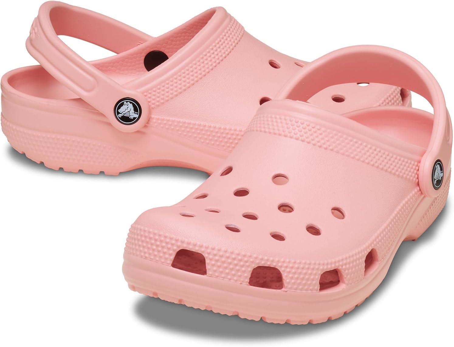 Crocs Unisex-Adult Classic Clogs(Powder Pink) - Crocs