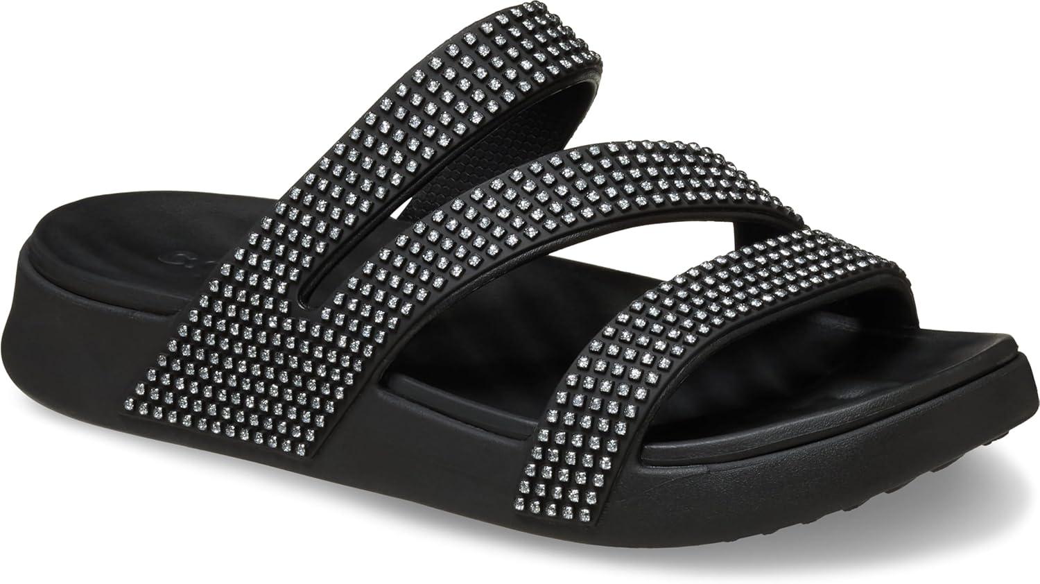 Crocs Women Getaway Strappy Sandals(Black Gems) - Crocs