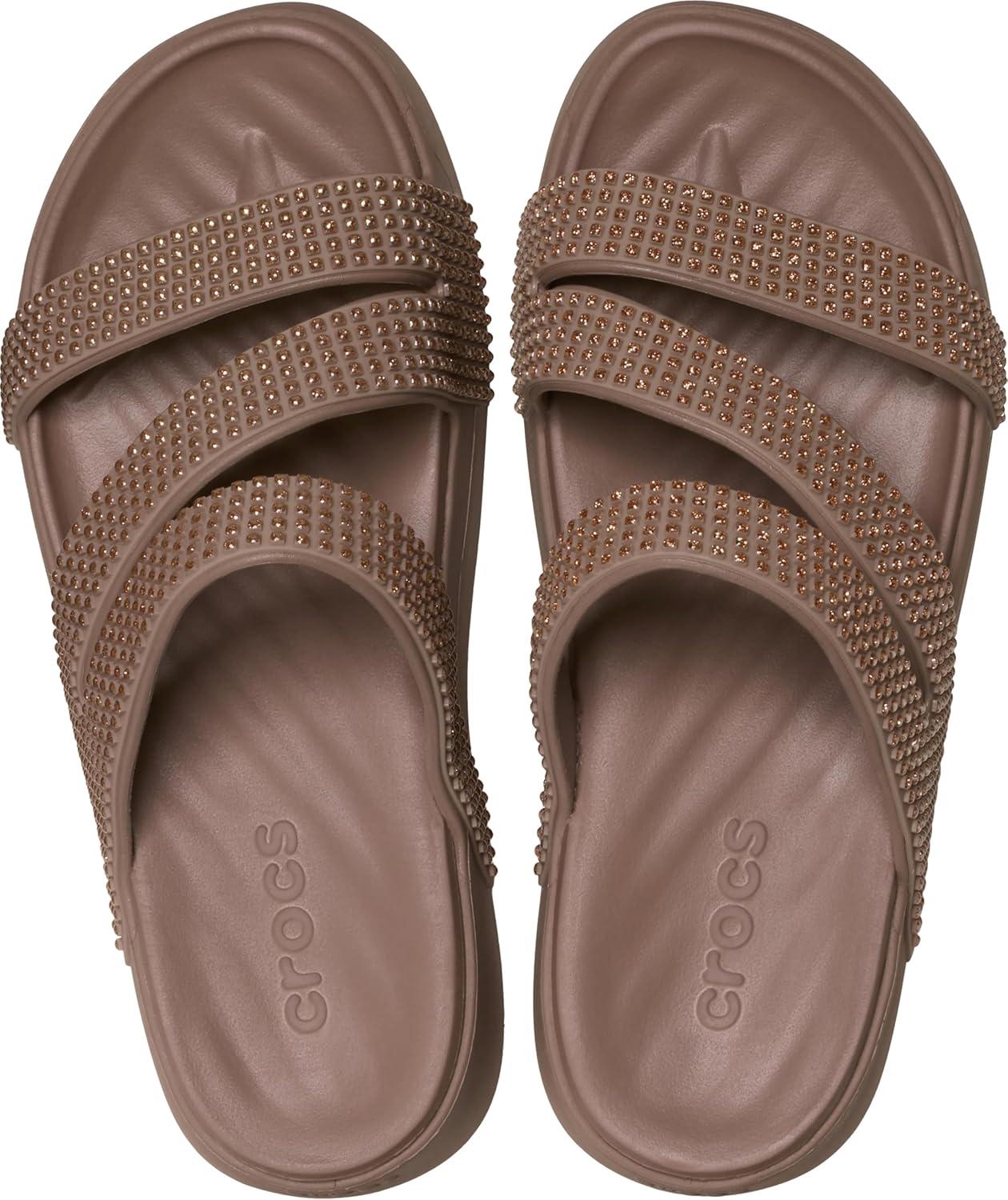 Crocs Women Getaway Strappy Sandals(Latte Gems) - Crocs