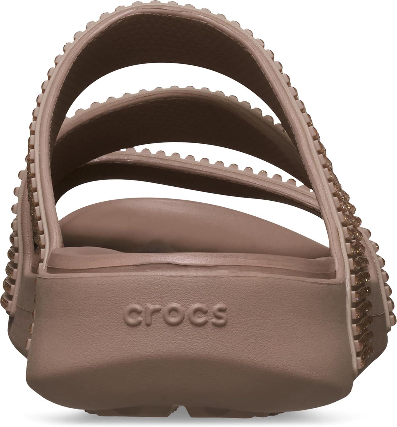 Crocs Women Getaway Strappy Sandals(Latte Gems) - Crocs