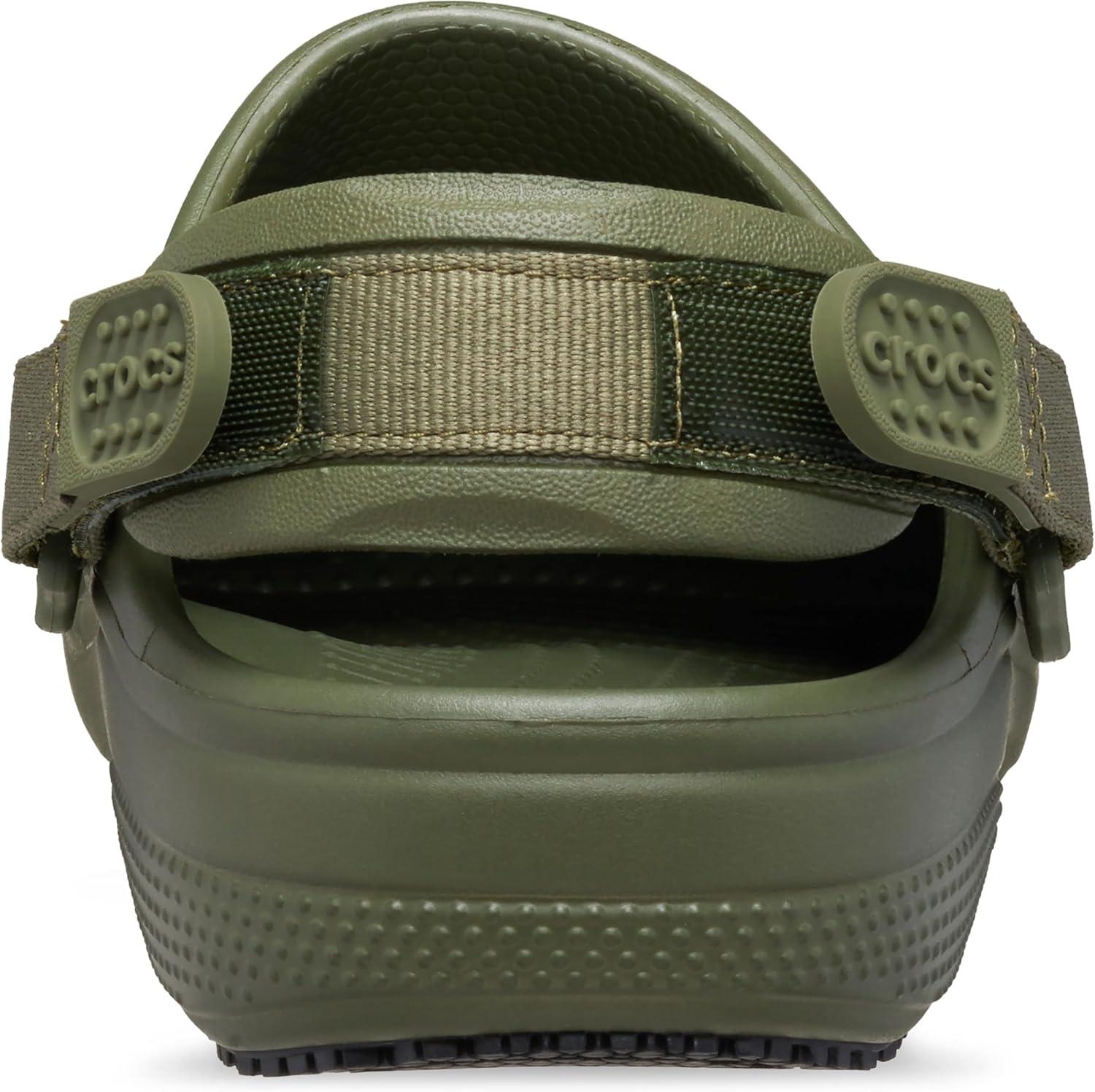 Crocs Work Classic Work Clogs(Army Green) - Crocs